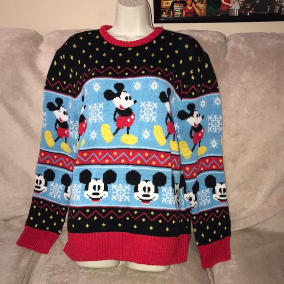 Disney | Sweaters | Disney Medium Sweater Mickey Mouse | Poshmark
